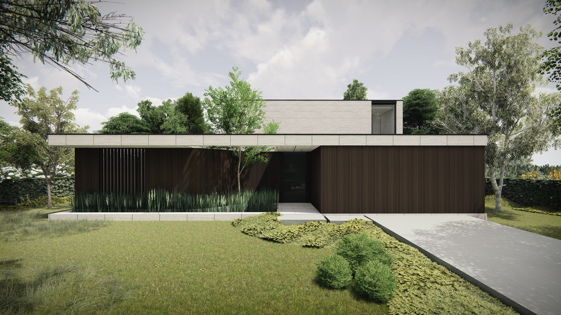 Bijzondere villa in bosrijke omgeving - BEO Architecten